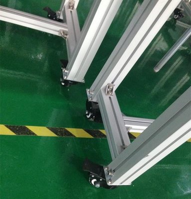 Automatic Height Adjustable Inline PVC Belt Conveyor For Material Handling