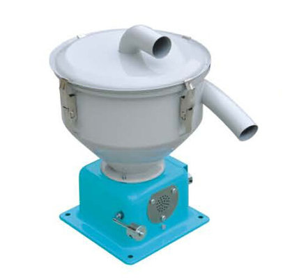 Plastic Granules Holding Vacuum Hopper Loader Receiver With Proximate Sensor
