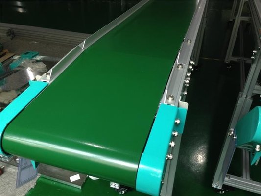 Customized Assembly Line Production PVC Belt Conveyor Handling 0.3m Width