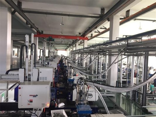 Fully Automatic Siemen PLC Control Central Conveying System For Plastic Injection Plant