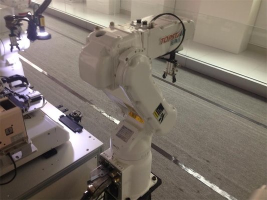 Automatic Multi Axis Robot For Transporting Welding , Six Axis Robotic Arm