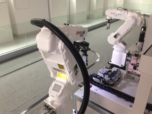 Automatic Multi Axis Robot For Transporting Welding , Six Axis Robotic Arm