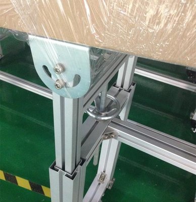 Automatic Height Adjustable Inline PVC Belt Conveyor For Material Handling