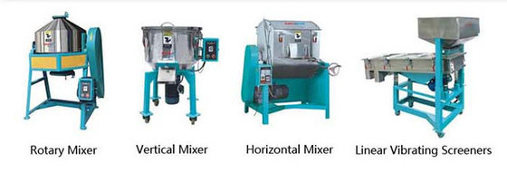 Large Horizontal Raw Material Color Plastic Mixer Machine CE Certificate