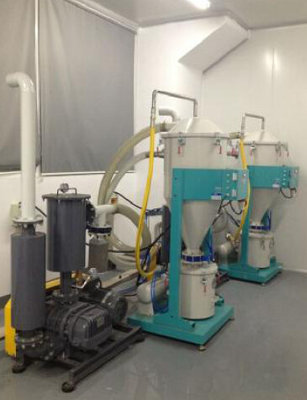 High Efficiency Industrial Dust Collector For Plastic Central Feeding System