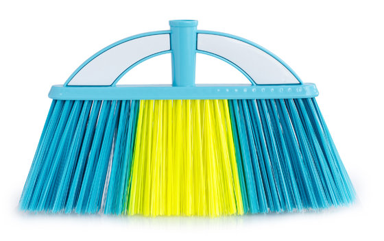 Flexible Bristles Long Lasting Fibers Household Broom Large Straight Broom