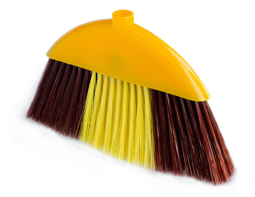 Two Tone Deep Cleaning Lobby Broom in Virgin Or Recycle PP Material