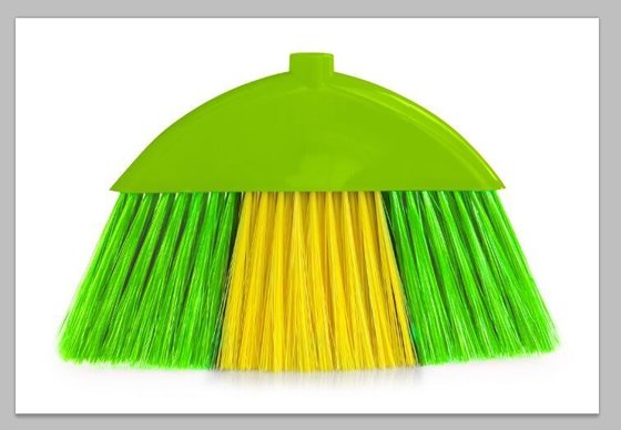 Comfortable Non - slip Grip Household Cleaning Tools PVC Broom