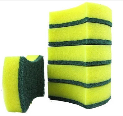Bathtubs / Showers Dishwashing Sponge , Household Sponges Customized