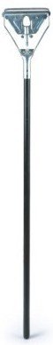 Longer Lasting Metal Mop Holder with Wooden handle with Big Hook