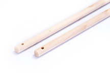 Wooden Broom Handles With Round Hook