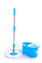 Time saving 360 Spin Mops with light weight Spin Dry Bucket for indoor