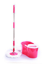 Time saving 360 Spin Mops with light weight Spin Dry Bucket for indoor