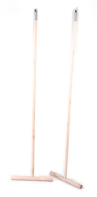 Natural Wooden handle Mop Clip1300 * 25mm with Round Hook