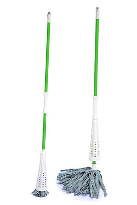 Wringer Handle Floor Nonwoven Deck Mops / fabric cleaning mops