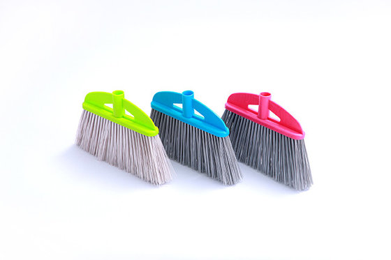 OEM ODM Floor Plastic Upright Broom Refill PVC besom broom