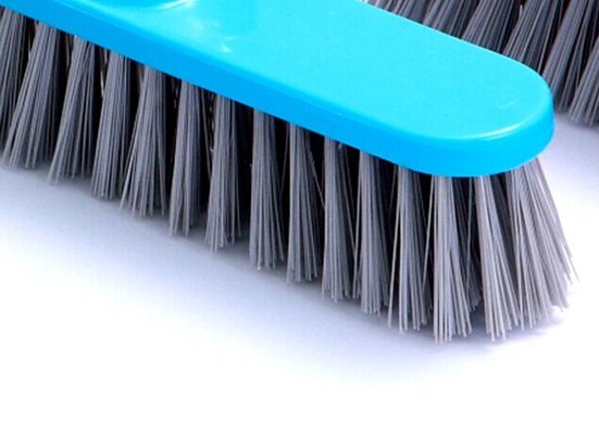 Household Plastic Brushes 160g Stiff Fiber Different Color Floor Cleaning