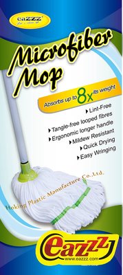 Outdoor and indoor Microfiber Mops 200g with excellent liquid absorbency and remarkable