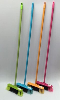 Helen Straight Wooden Handle Broom Display