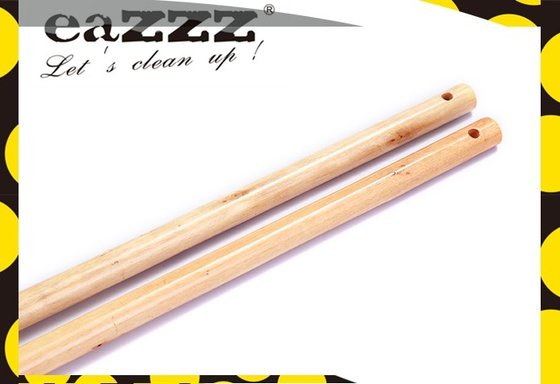 Eco - friendly  Round Hook Broom Handles / wooden tool handles