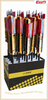 18 Holes PDQ Display Stand Color Printed Display Cases for Broom