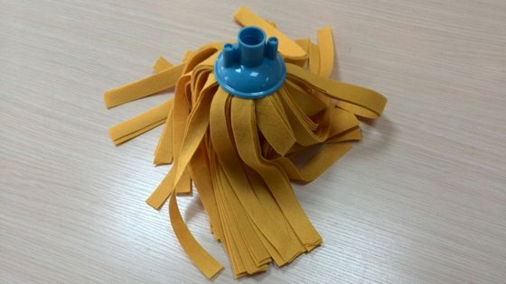 Soft and Smooth Cleaning Ability woven cleaning mops head 120g Hygienic