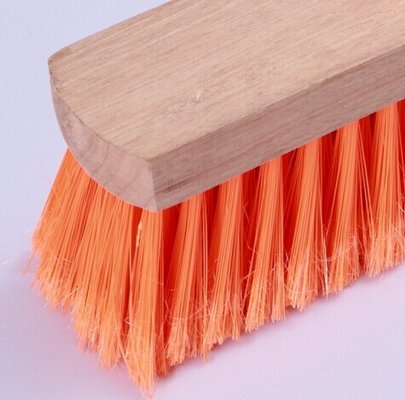 Stiff plastic fiber Small Sweeping Brooms for gravel glass Sweeps