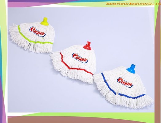 Professional PVC Coated Handle Microfiber Mop / floor cleaning mops