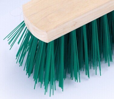 Single Screw Stiff Bristle Broom 30cm For Sweeping gravel glass