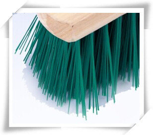 Small Green Garden Broom 23cm wooden with Wooden Handle For Sweeping snow