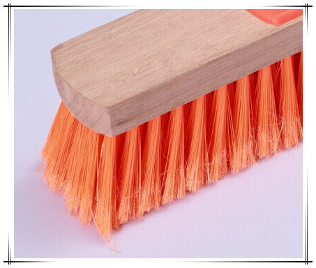 Garden parking lots Push Broom with Handle PP Screw , landscaping tools