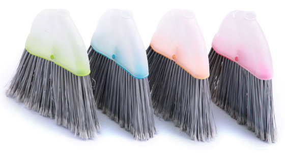 Large Glass Angle Broom Refill Transparent Plastic PVC Broom Head Sweeping Broom Floor Broom Home Cleaning