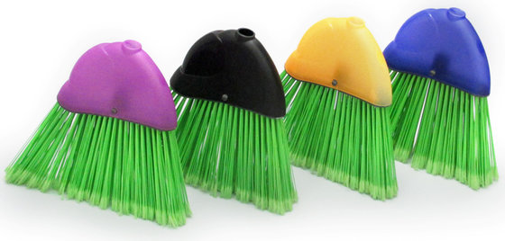 Large Glass Angle Broom Refill Transparent Plastic PVC Broom Head Sweeping Broom Floor Broom Home Cleaning