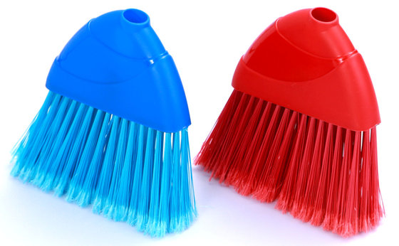 Refill Angle Broom / Red Blue Plastic Brooms cleaning tool