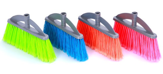 Indoor Brush Brooms Plastic Broom Hollow Out Sweeping Broom Upright Broom Refill Cleaning Tool