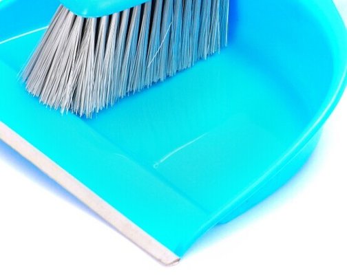 Deluxe Dustpan And Brush Set With TRP Finishing Pan Edge