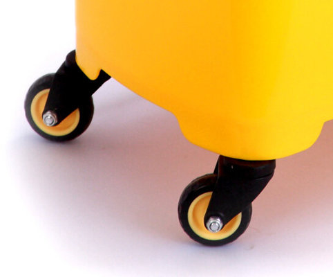 20L Industrial Mop Bucket Wring Trolley with Water Wringer Car Pushing Handle