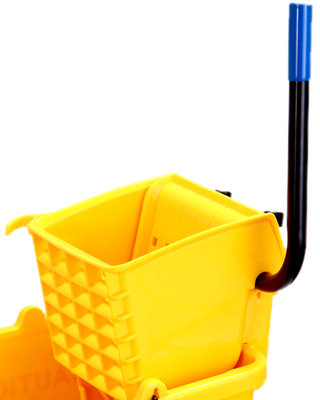 OEM Industrial Mop Wringer Trolley 360 Spin Mops 26L mop buckets with wringers