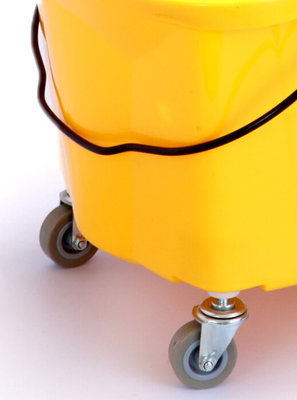 OEM Industrial Mop Wringer Trolley 360 Spin Mops 26L mop buckets with wringers