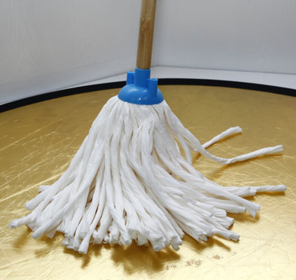 200g Span Lace Wooden Handle cleaning mops for  Floor / kitchen