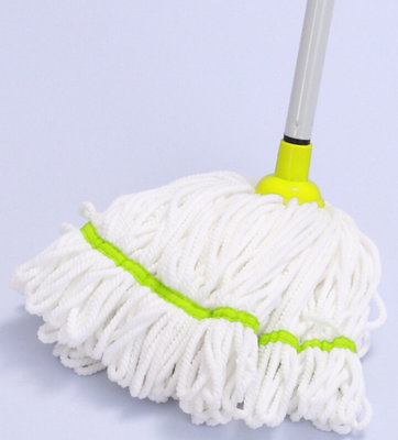 Fiber Microfiber Deck Mop White 150g cleaning mops For kitchen Floor