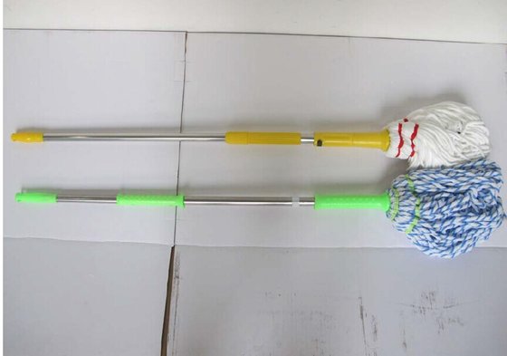 Ultra - soft Polyester Microfiber Clean Twist Mop Looped End with swivel end cap