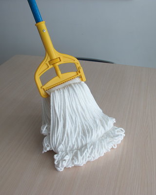 Cut End Cotton Wet Mop Refill / Industrial floor cleaning mop