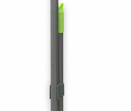 Green Plastic Long Handled Dustpan / Collapsible Dustpan And Broom Set