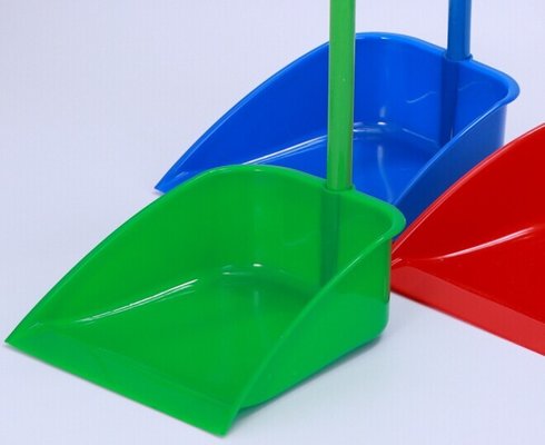 Ergonomic Large Long Handled Dustpan with 34 Inch Wooden Handle For Indoor Use