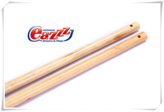 Hardwood Varnished Wooden Broom Handles , wood replacement handles