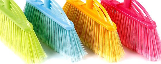 Multi Color Cleaning PVC Floor Brooms For Household Lobby