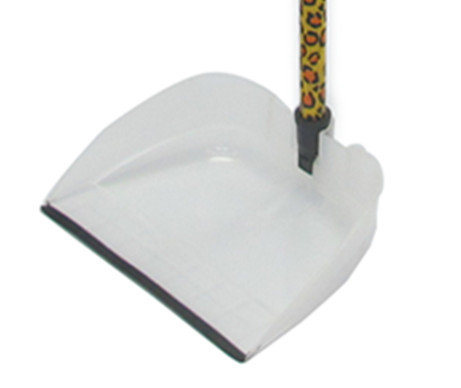 Collapsible standing dustpan and brush Wooden Handle , Lobby Dust Pan