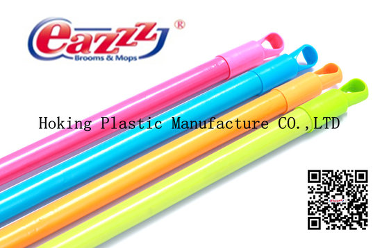 PVC Coated Wood Broom Handle American Thread , Broom long handled