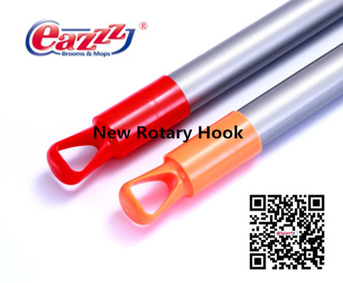 PVC Coated Wood Broom Handle American Thread , Broom long handled
